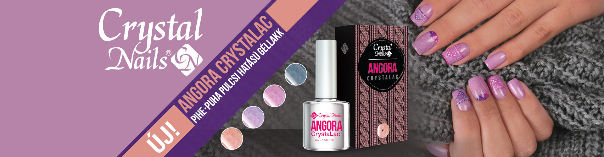 Crystal Nails műköröm alapanyagok, kellékek - műköröm tanfolyam